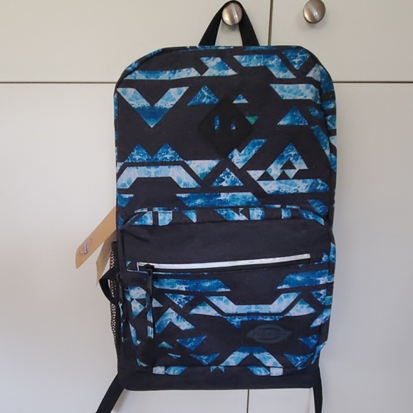 Dickies | Bags | Dickies Study Hall Backpack Ocean Geo | Poshmark